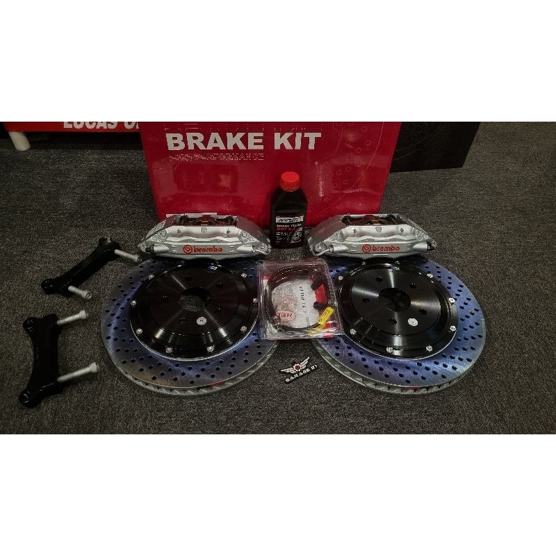 BREMBO GT-F50 BRAKE KIT WITH BELFE PAD&DISC JUNE OFFER 100% ORIGINAL ...