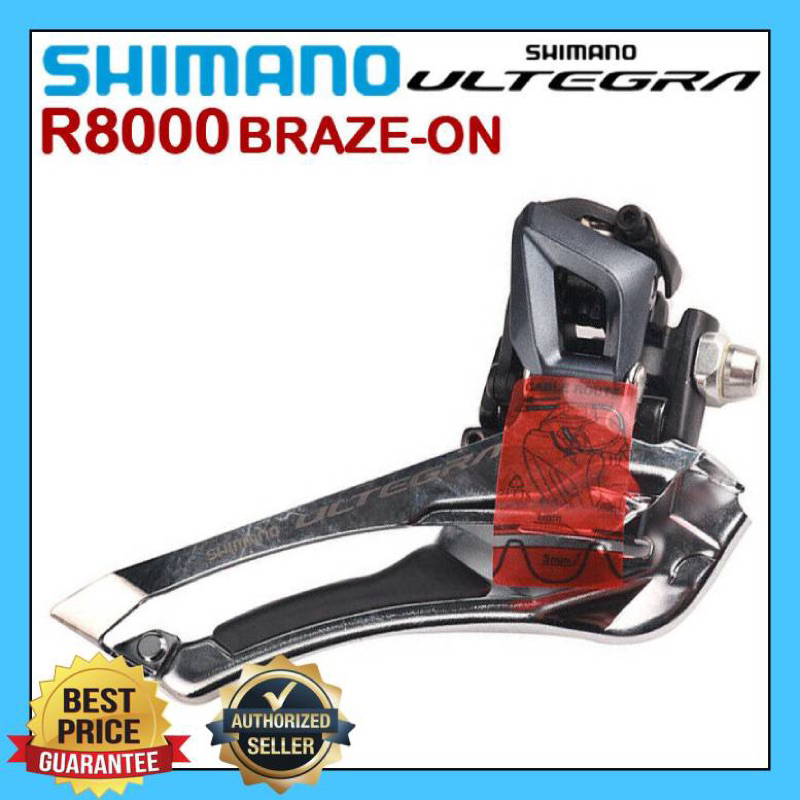 SHIMANO ULTEGRA FD R8000-F Brazed-On 2speed Front Derailleur | Shopee ...
