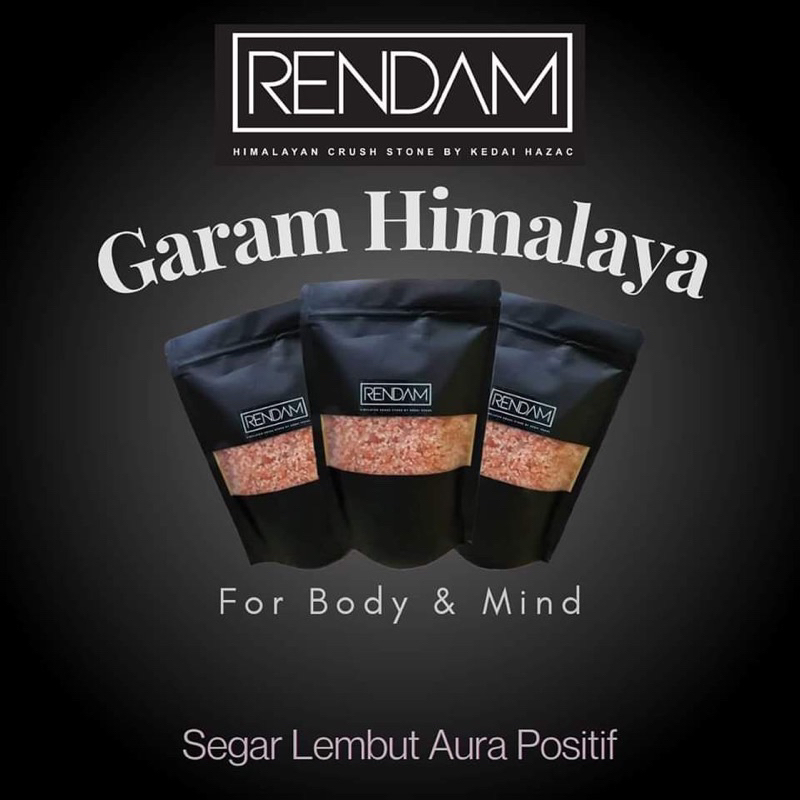 [Ready Stock] RENDAM Garam Himalaya Asli / Garam Bukit Himalaya(Import ...