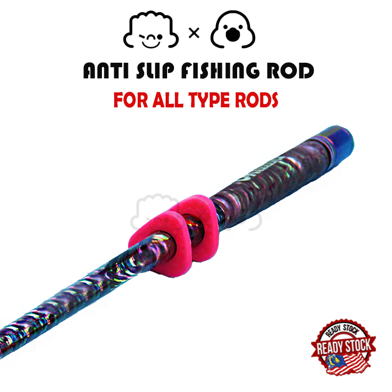 Anti Slip Prawn Rod Ring I Anti Roll Prawn Rod Shrimp Rod Protective ...