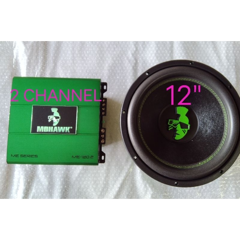 MOHAWK Woofer With 2 Channel Amplifier | Shopee Malaysia