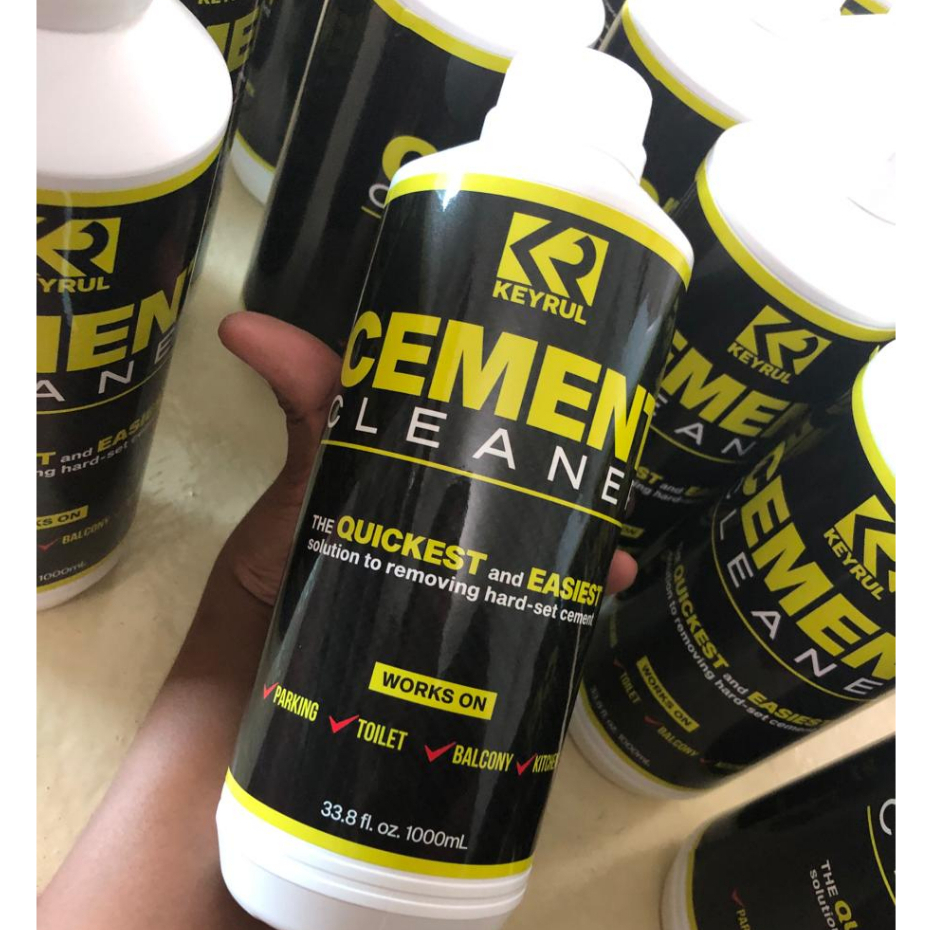 KEYRUL CEMENT CLEANER 1 LITRE - PEMBERIH SIMEN JUBIN, LANTAI, PARKING ...
