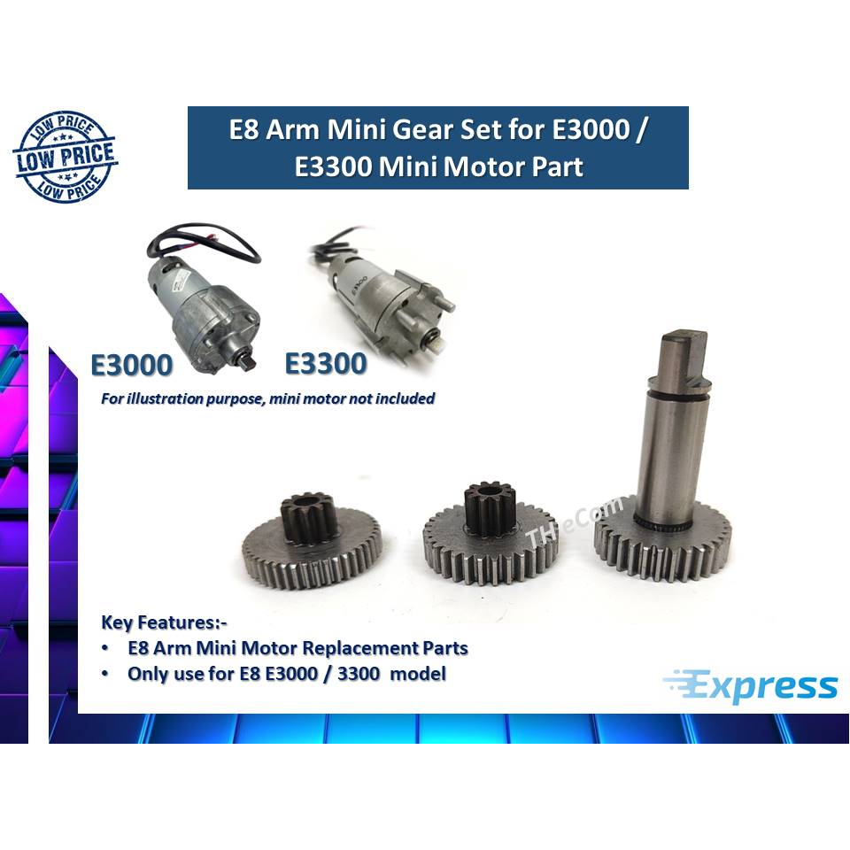 E8 Arm Mini Gear Set for Arm Mini Motor Accessories / Autogate spare ...
