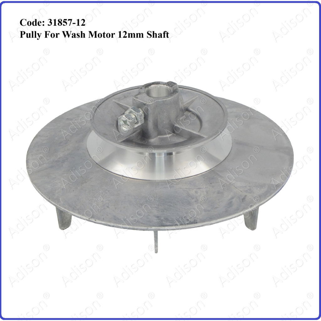 Pulley For Washing Machine Wash Motor Shaft Dia: 12mm | Shopee Malaysia