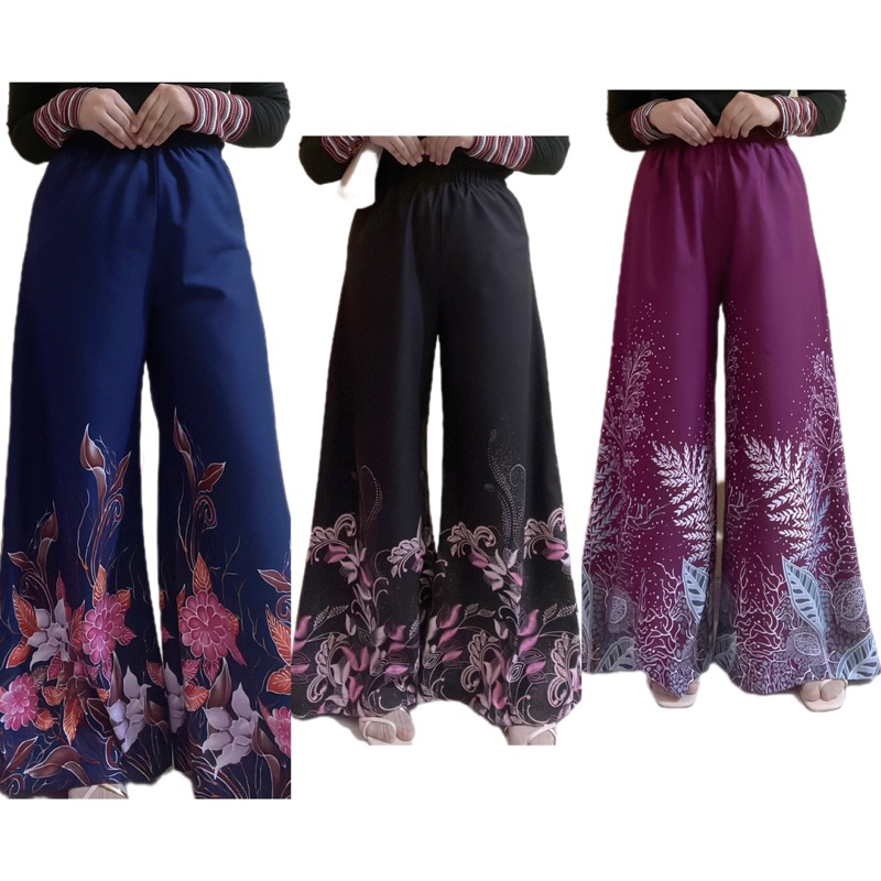 Seluar Batik Palazzo 🔥😍 | Shopee Malaysia