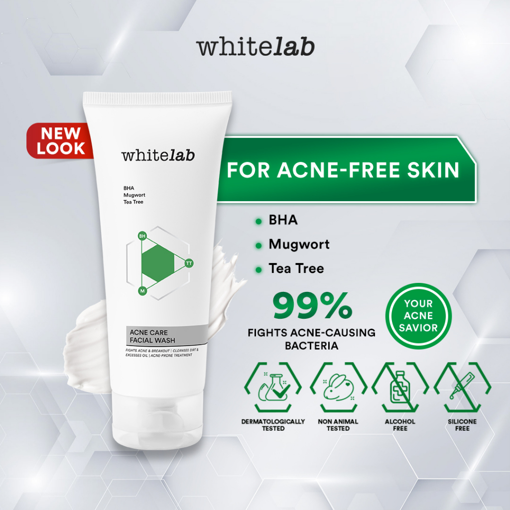 WHITELAB Acne Care Facial Wash (100g) | Shopee Malaysia