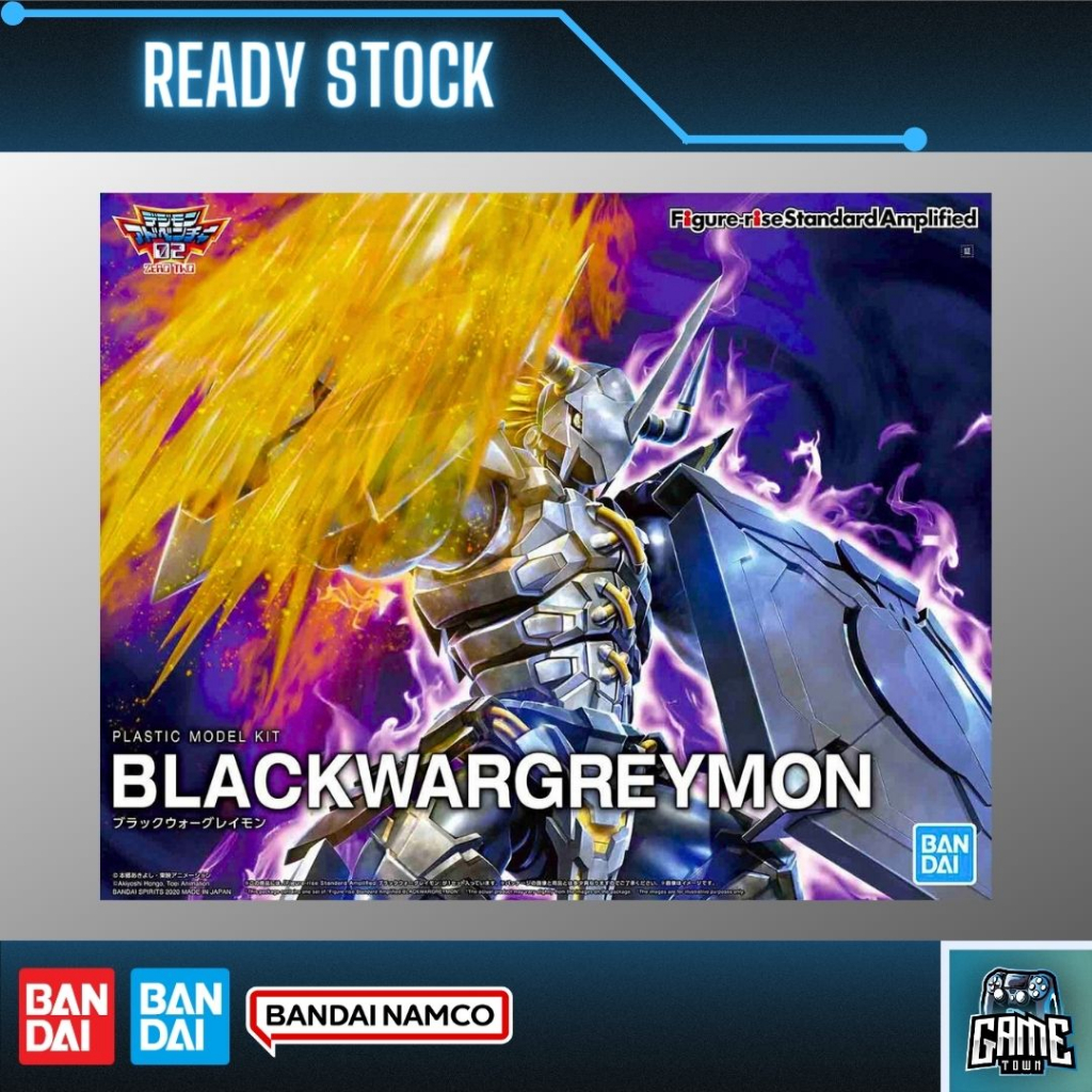 Bandai FRS Figure-rise Standard Amplified Black WarGreymon [Digimon ...