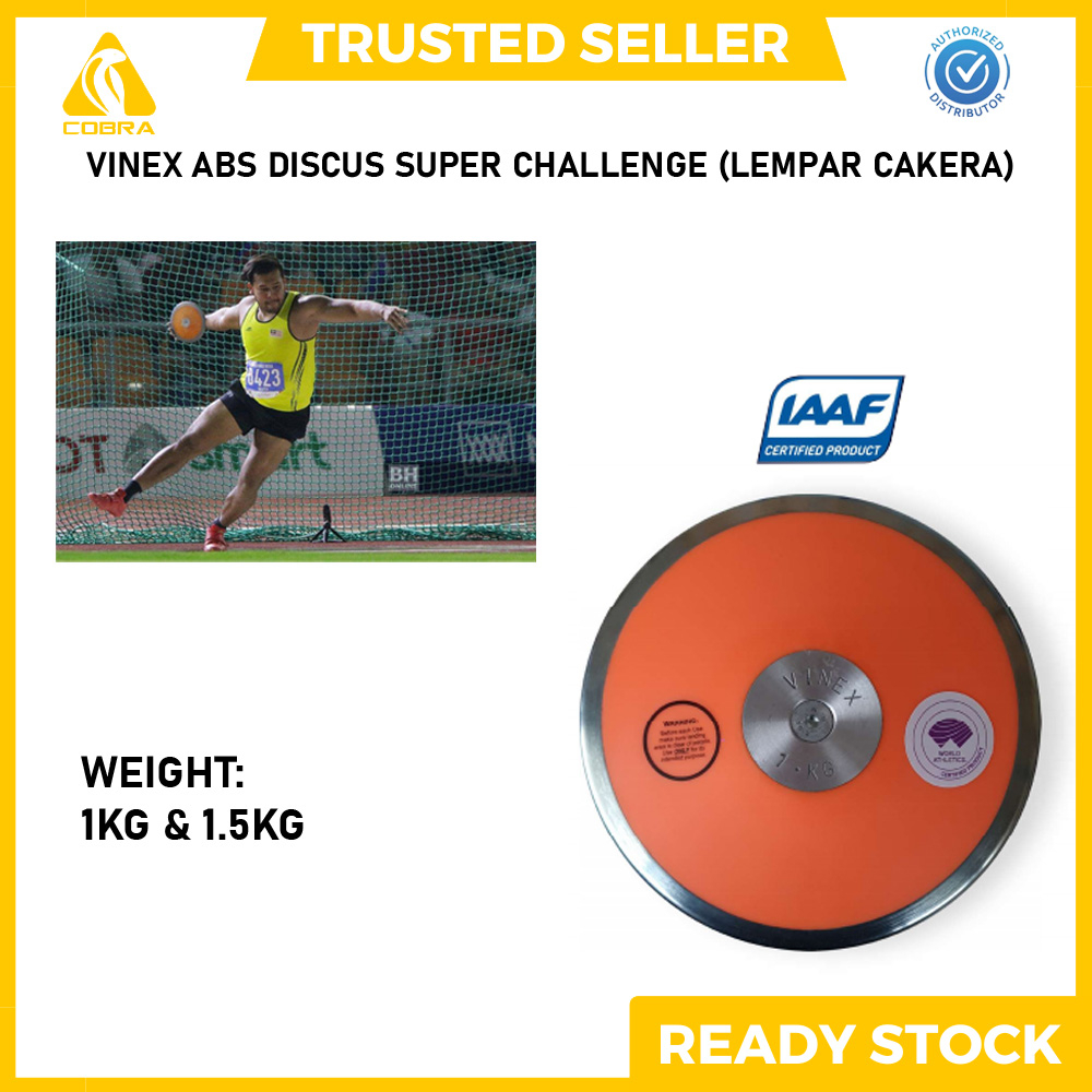 Vinex ABS Super Challenge Discus (Lempar Cakera) | Shopee Malaysia