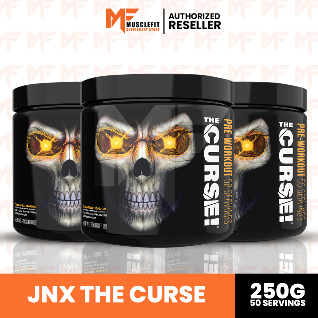 JNX The Curse Pre Workout 50 serving 250 g | Shopee Malaysia