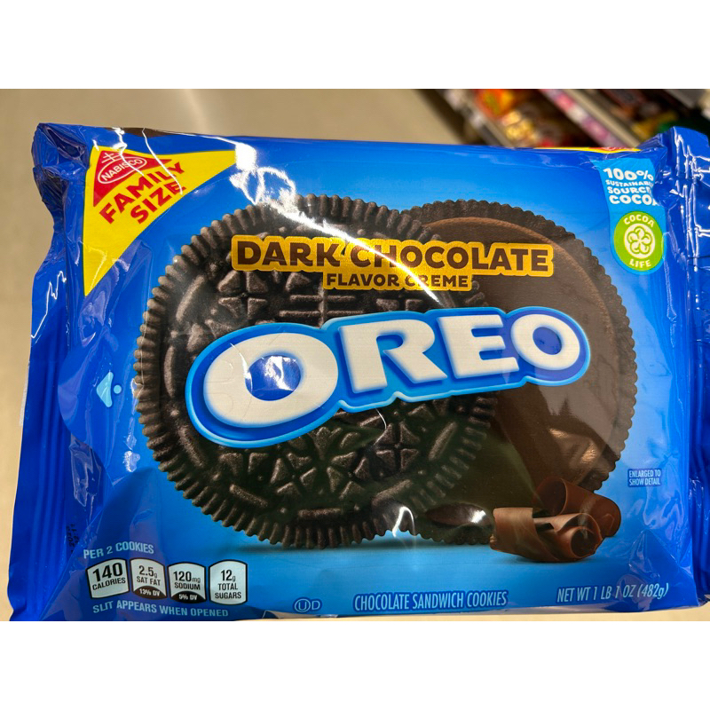 Oreo dark chocolate Flavour creme (imported snack) | Shopee Malaysia