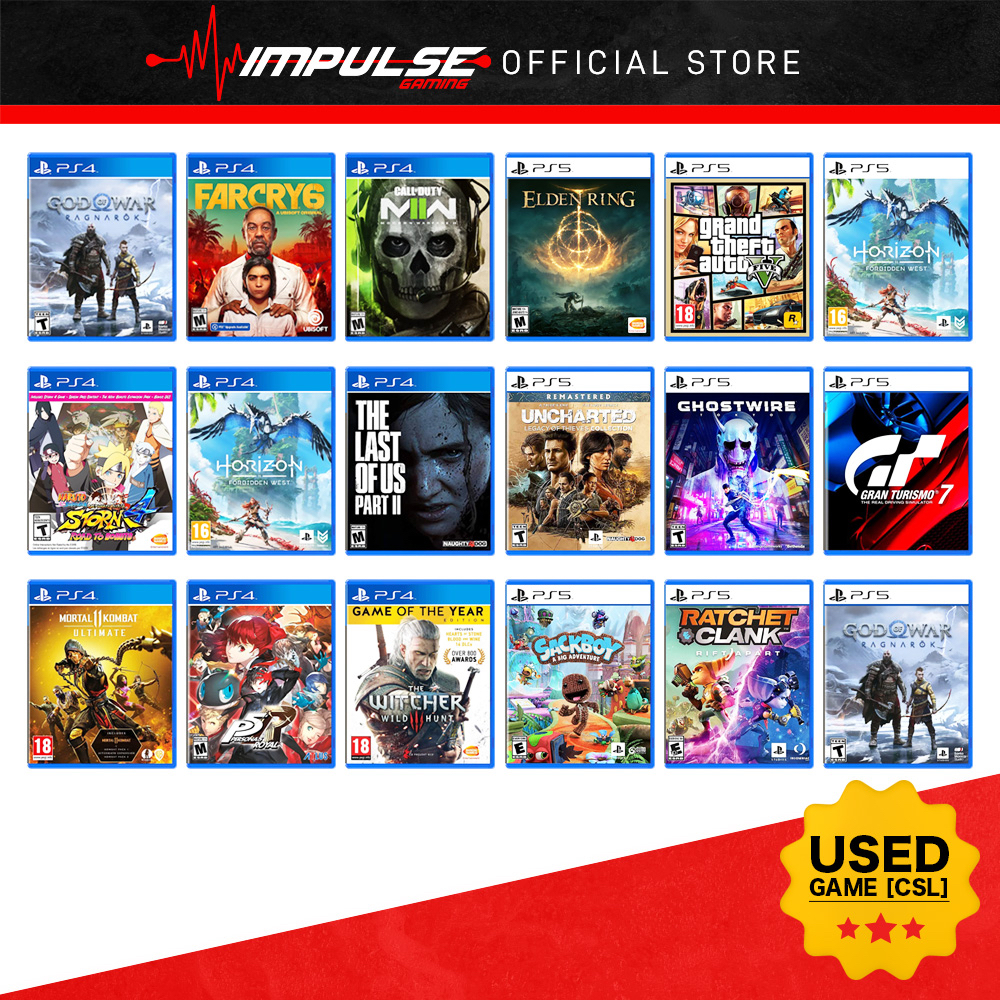 CSL Branch Listing - SONY USED PlayStation 5 Games PS5 | Shopee Malaysia