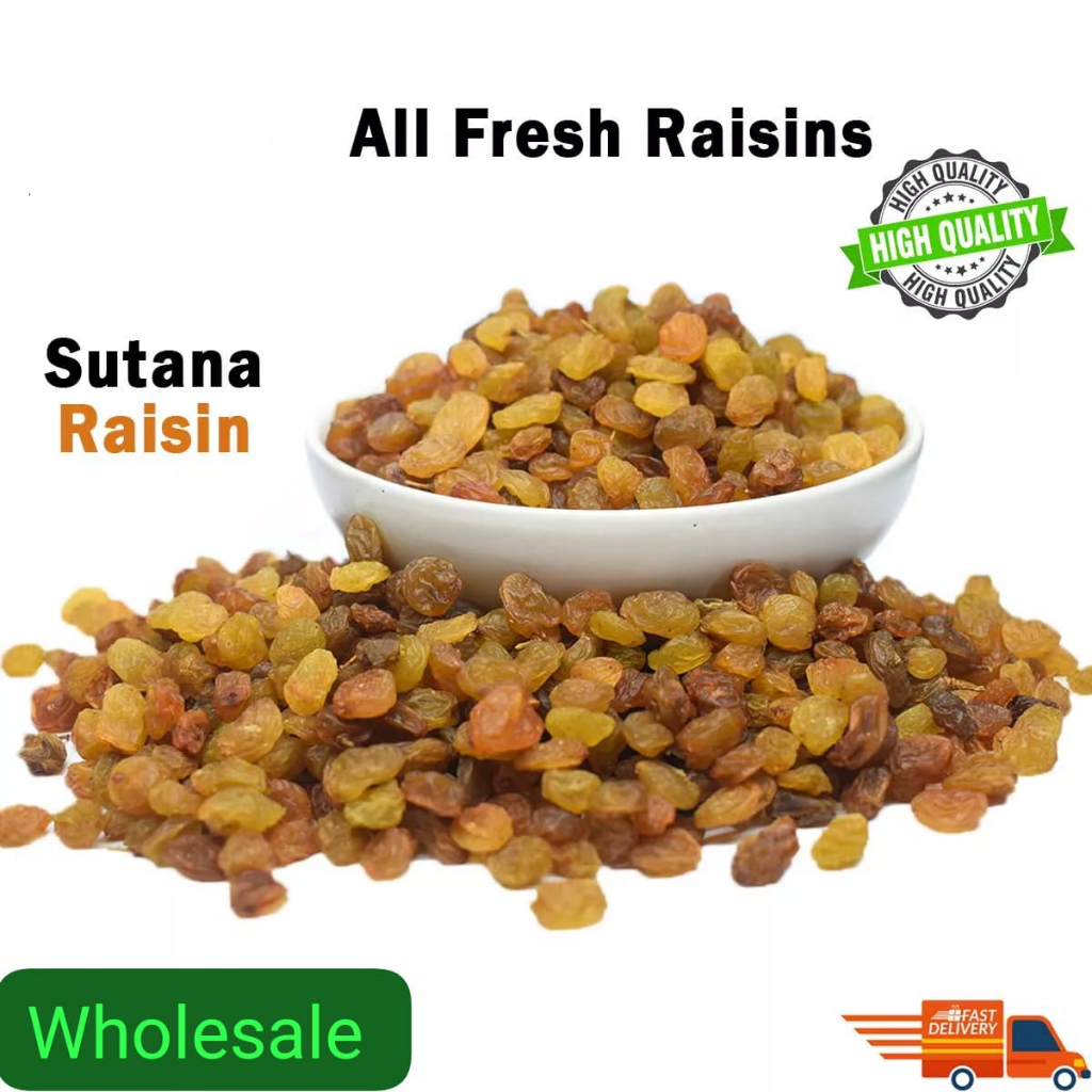 Fresh Raisins Mix Raisin / Kismis / Black Jumbo / Golden Jumbo / Long ...