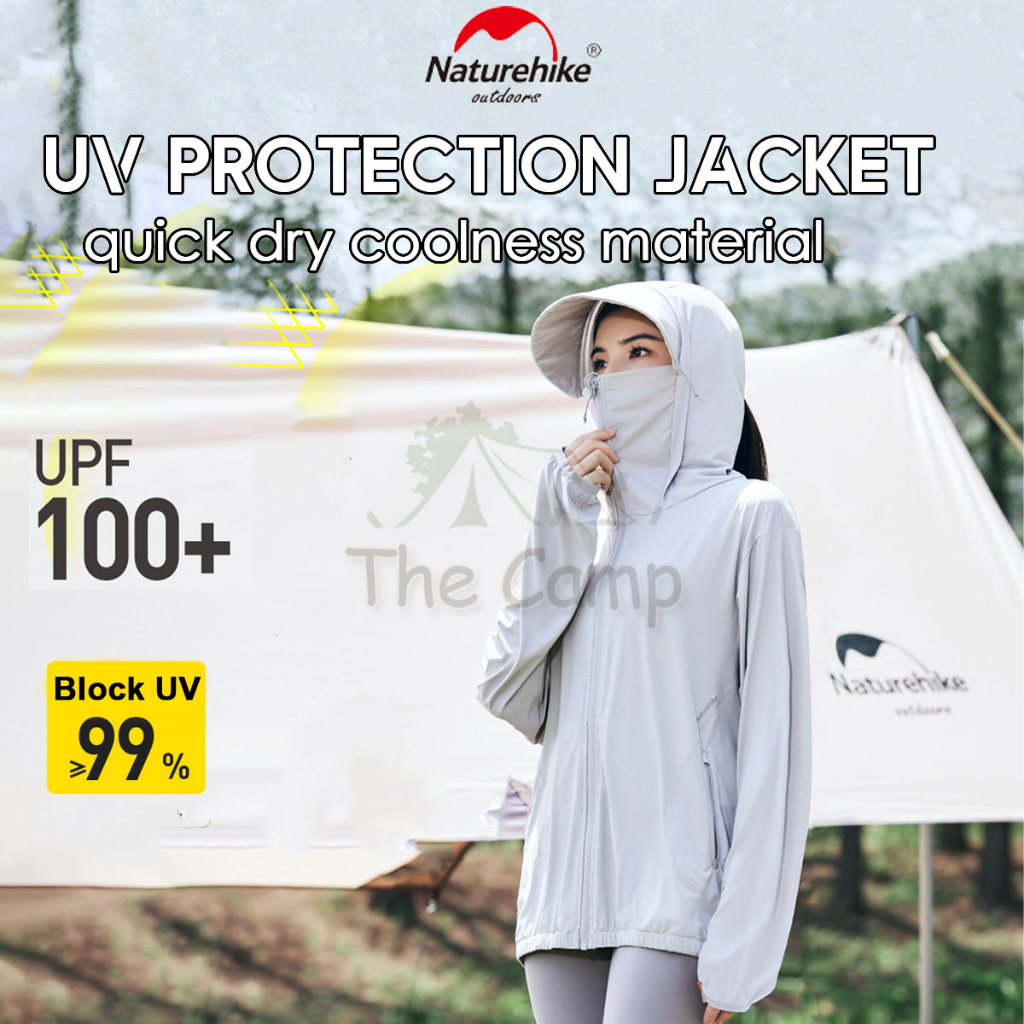 Naturehike UV Protection Jacket Cool Long Sleeved Jacket Outdoor Quick ...