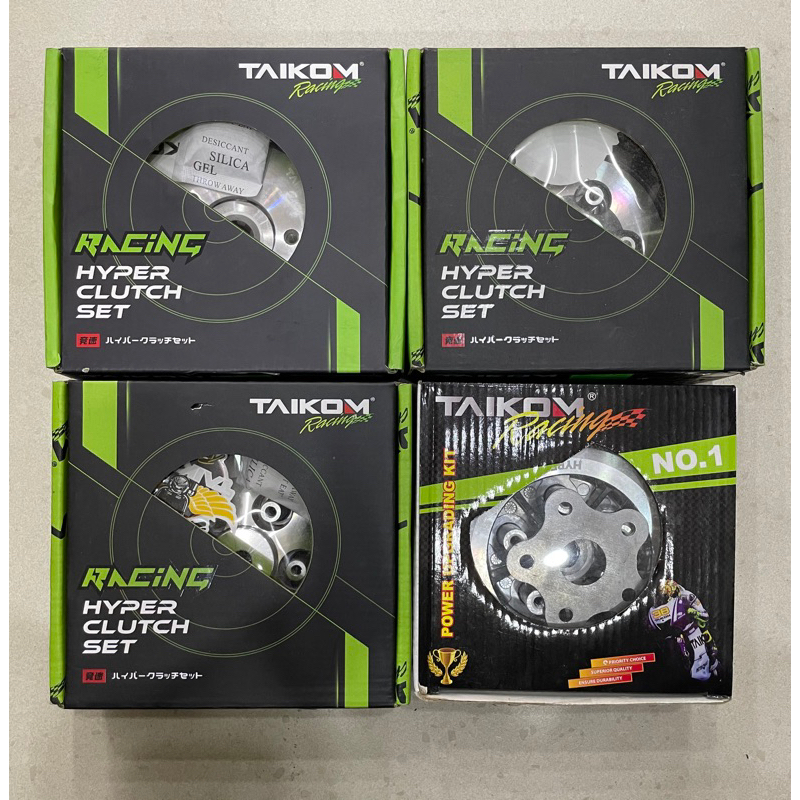 TAIKOM RACING Hyper Clutch Set EX5 Dream Y125Z LC135(4 Speed) SRL110 SRL115(Fi) (100% Original ...