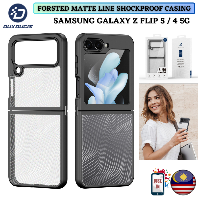 DUX DUCIS AIMO FROSTED Matte Case for Samsung Galaxy Z Flip 6 Z Flip 5 ...