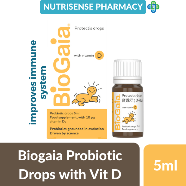 Biogaia Protectis Probiotic With Vitamin D3 Drops 5ml | Shopee Malaysia