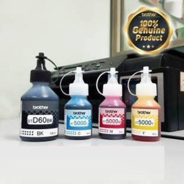 ORIGINAL BROTHER BTD60BK BT5000CL INK BOTTLE ( T310, T220 T420W T510W ...