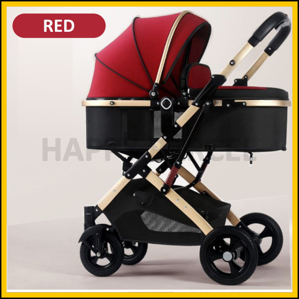 Premium Baby Stroller 3 in 1 Baby Stroller 2 Way Facing Stroller Baby ...