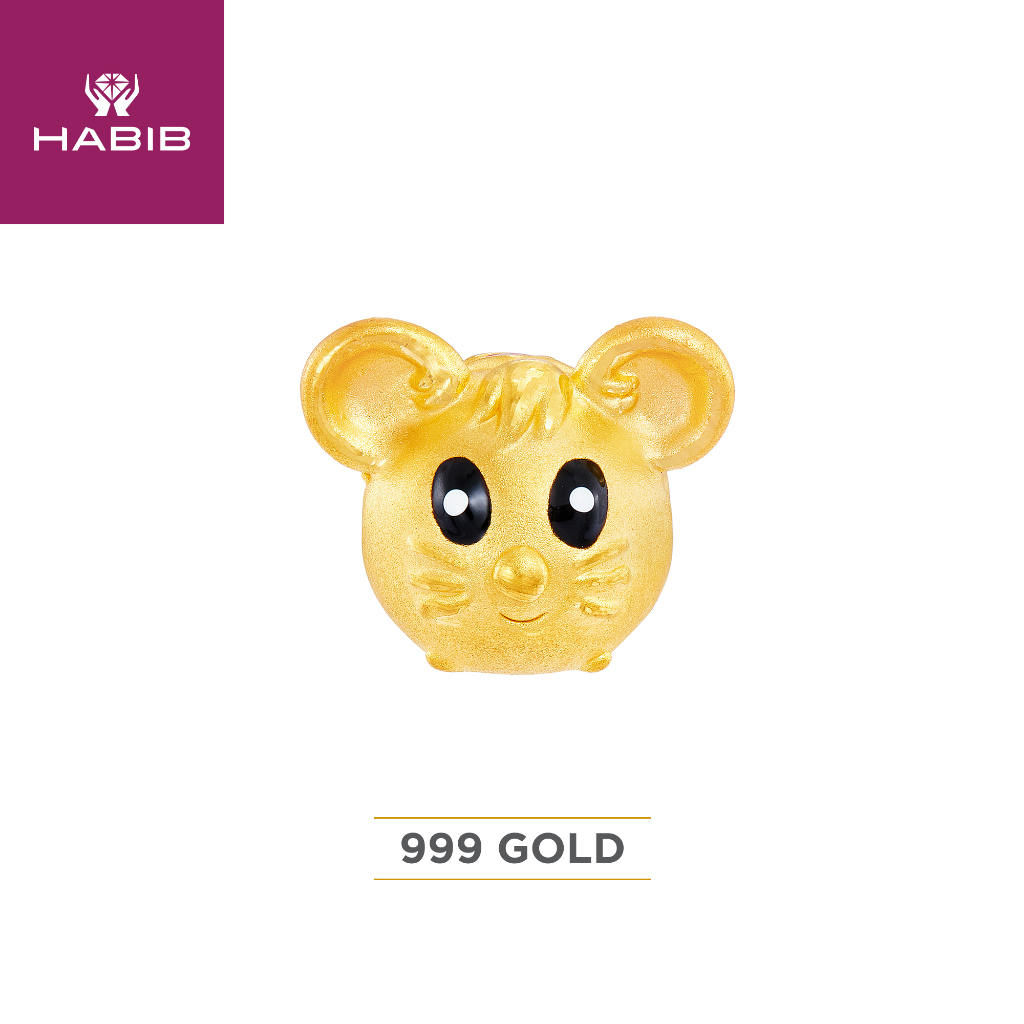 HABIB 999 Yellow Gold Charm WWCM67(F) | Shopee Malaysia