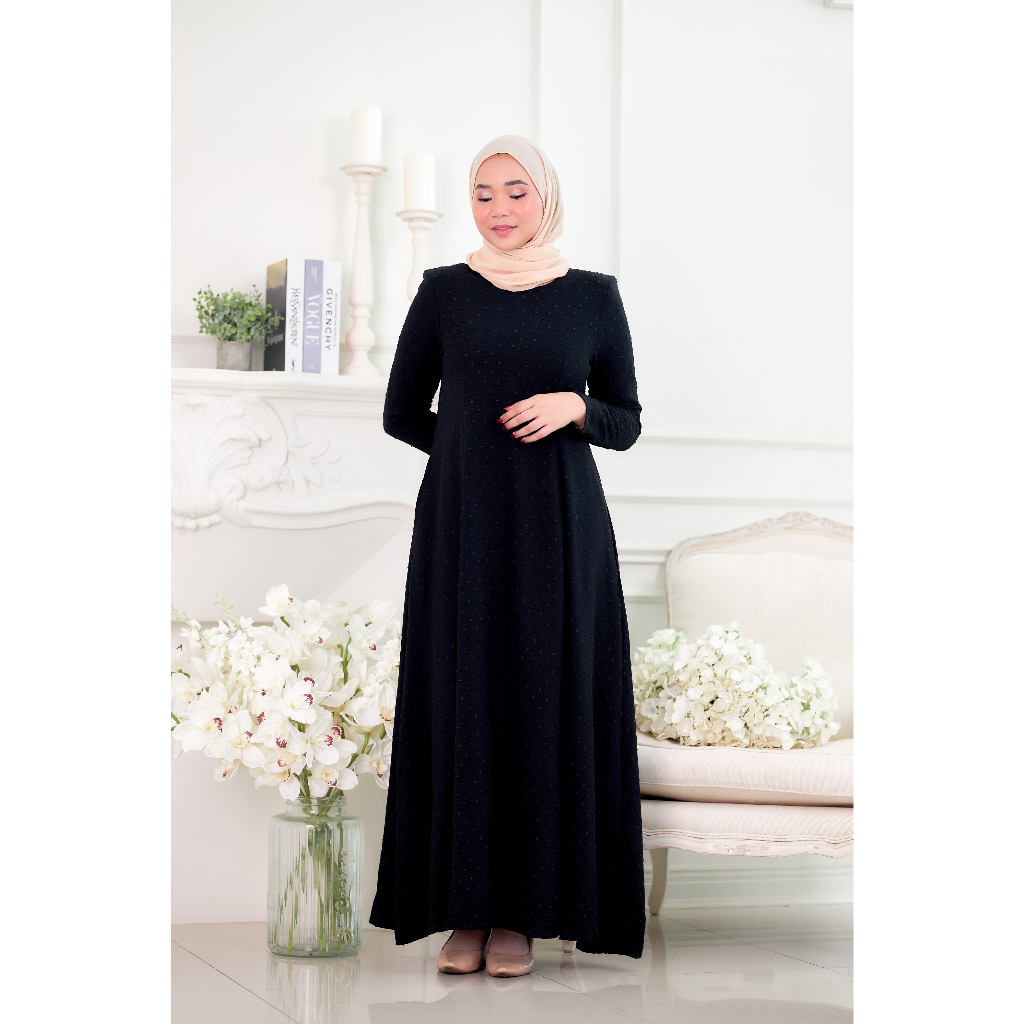 Jubah Muslimah Viral Long Dress Moden Tak Jarang dress women labuh kain ...