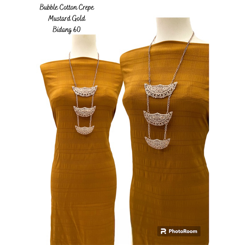 Kain Bubble Crepe Cotton Bidang 60 Open Meter Kain Cey Crepe | Shopee ...