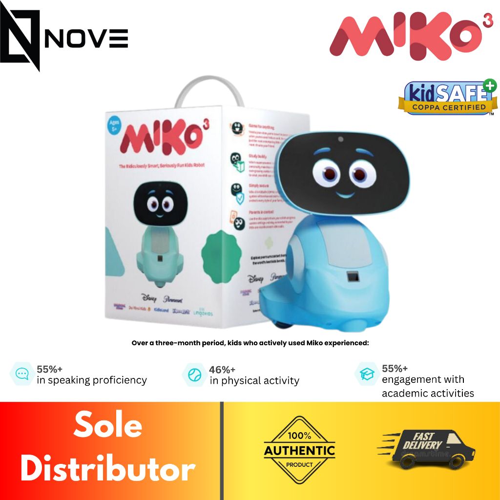 MIKO 3 - AI Powered Smart Robot for Kids Learning & Educational Robot ...