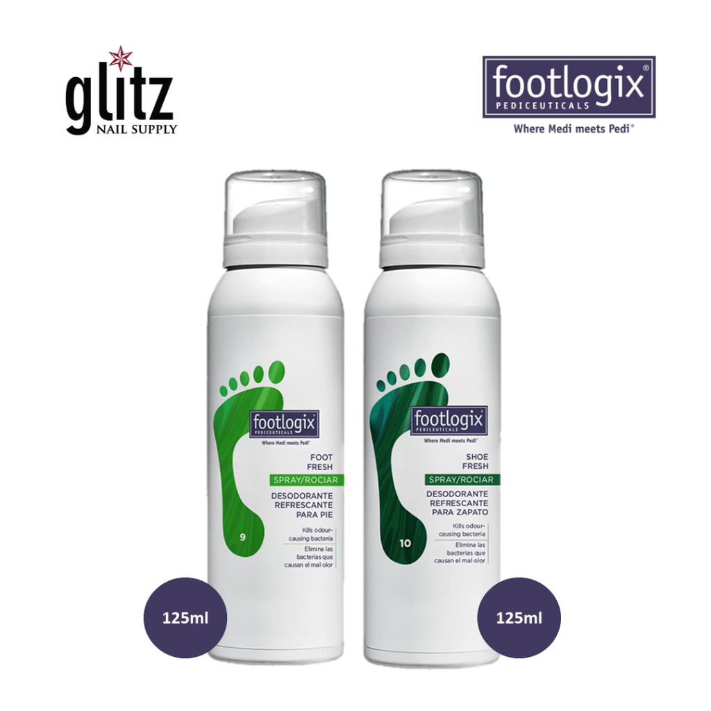 FOOTLOGIX Foot & Shoe Antibacterial Deodorant Spray #9 #10 - Odour ...