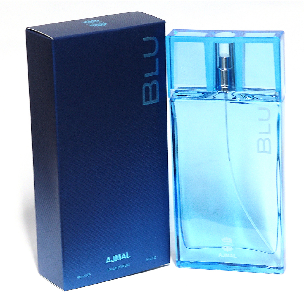 AJMAL BLU FOR MEN AND WOMEN EDP 90ML refreshing lemon, and tangy apple ...