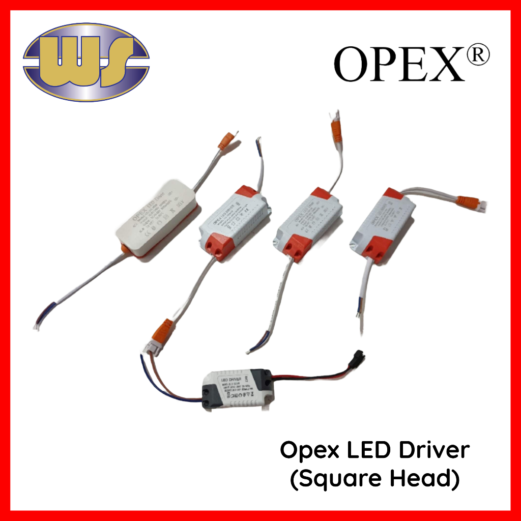 OPEX LED DRIVER (SQUARE HEAD) | Shopee Malaysia
