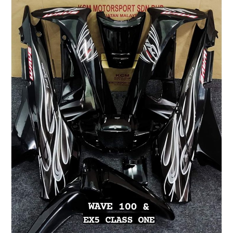Design Api 2023 Honda Wave 100R / Wave 100 / EX5 CLass1 Coverset ...