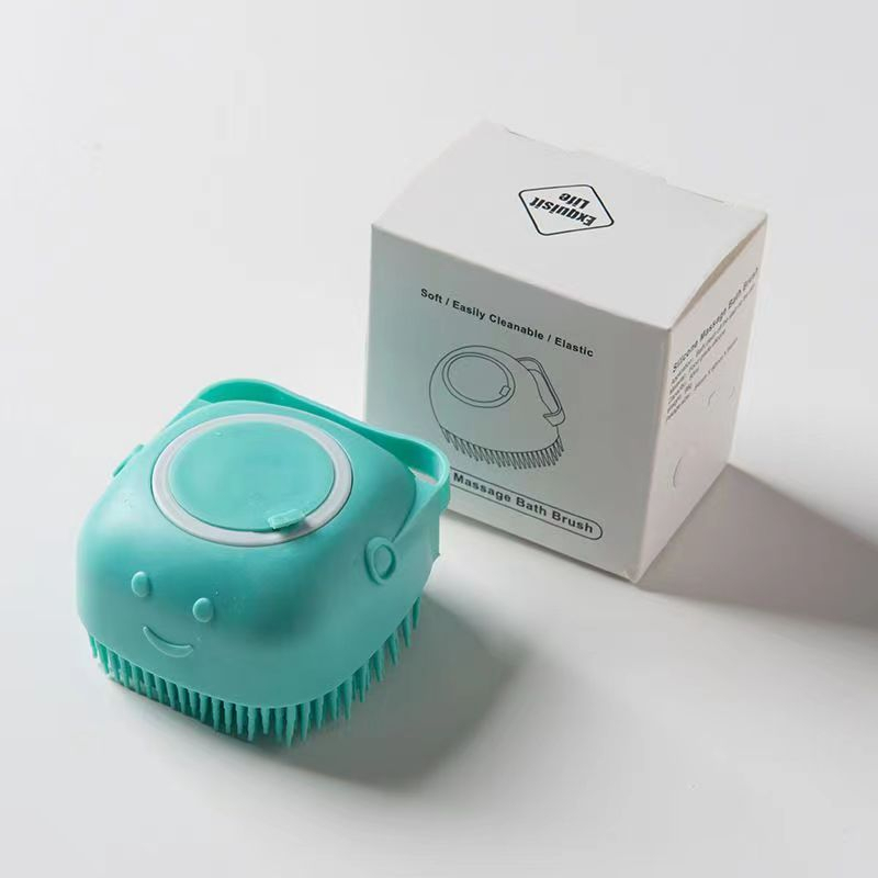 26cm*32cm Back Scrubber Exfoliating Body Brush Anti-slip Silicone Bath ...