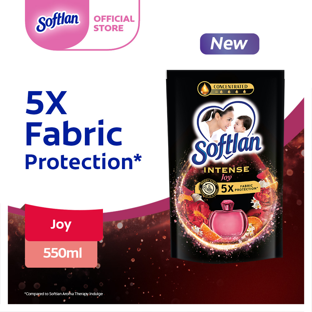 Softlan Intense Perfume Eternal Joy Refill Concentrated Fabric Softener ...