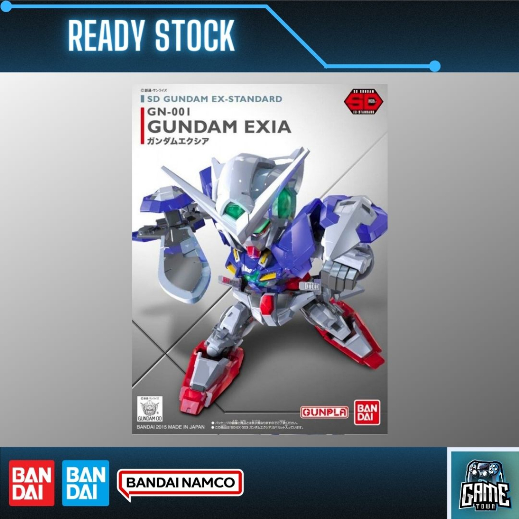 Bandai SD EX-Standard 003 GN-001 Gundam Exia | Shopee Malaysia