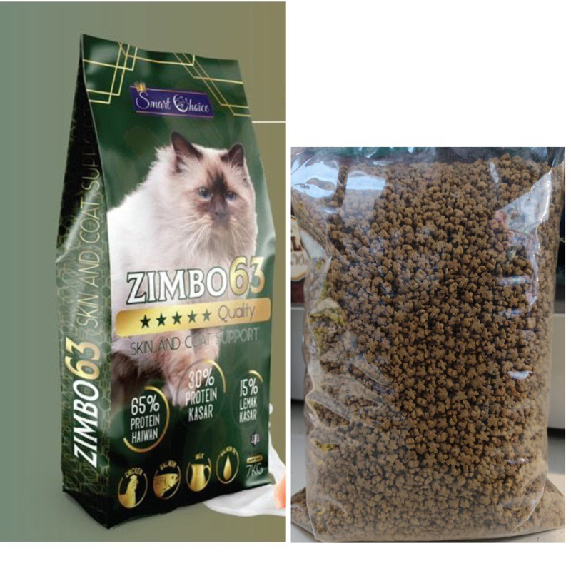 Smart Choice Zimbo 63 Skin & Coat Suport Jaga Bulu (Repack 1kg ...