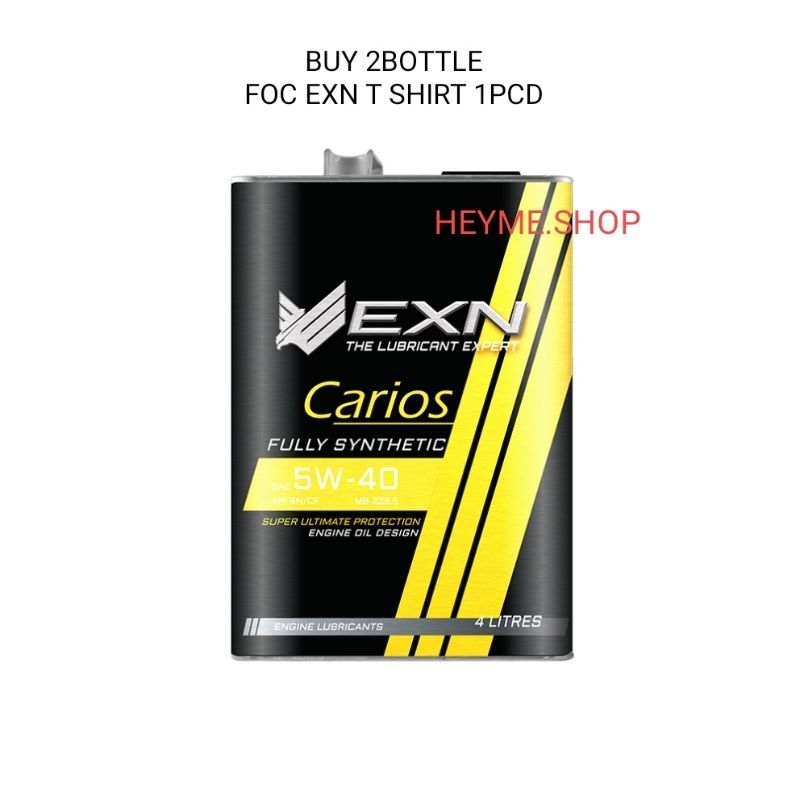 EXN CARIOS SAE 5W40 FULLY SYNTHETIC 4L MOLYTECH Engine Oil (4L) Toyota ...