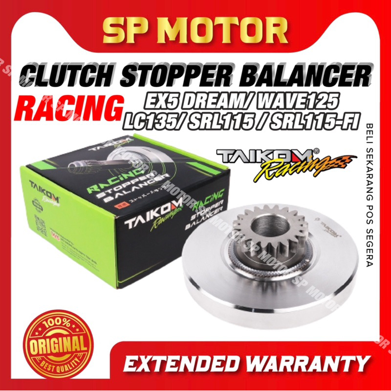 EX5 DREAM WAVE 125 LC135 SRL115 CARB FI LAGENDA STOPPER RACING BALANCER ...