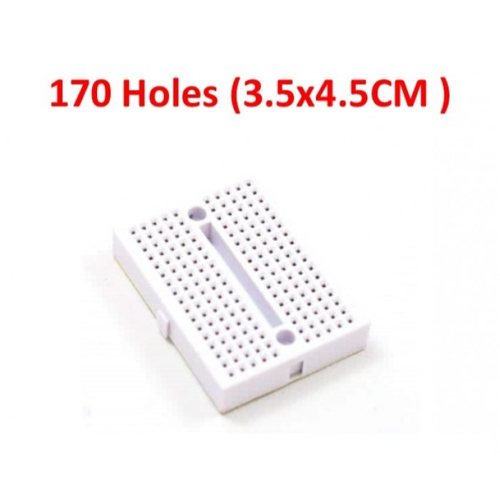 MB102 Solderless Mini / Medium / Large Breadboard 170 / 400 / 830 Holes ...