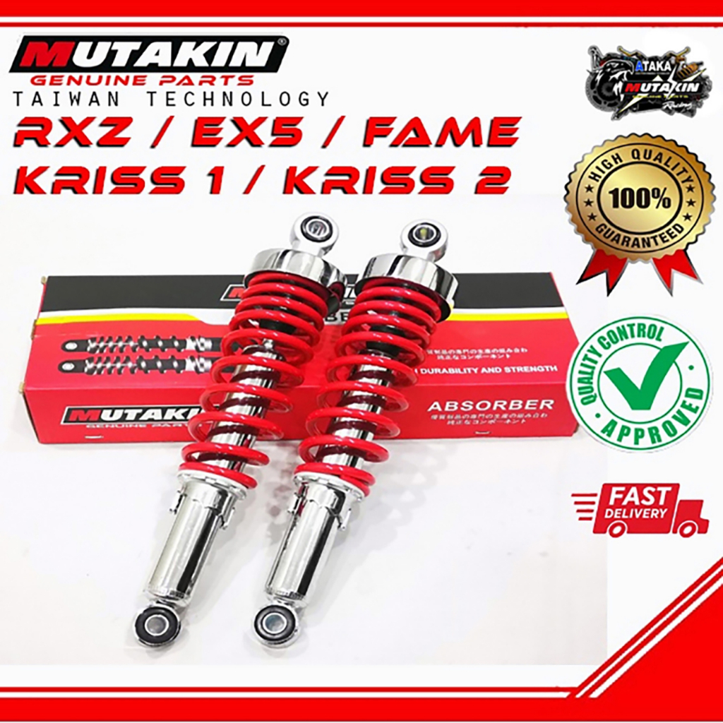 MUTAKIN REAR ABSORBER SHOCKS RXZ EX5 FAME KRISS 1 KRISS 2 ABSORBER RXZ ...