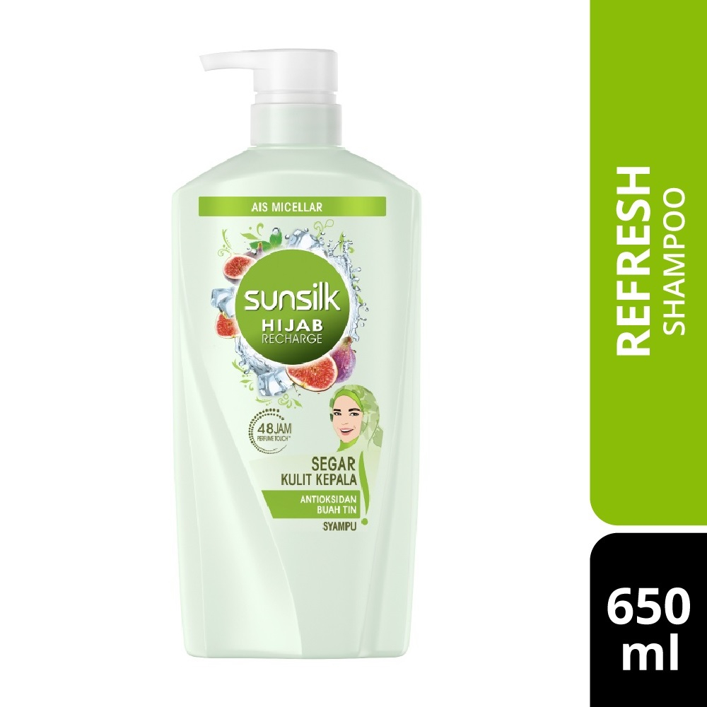 SUNSILK Hijab Recharge Refresh Shampoo 625ml (NEW Stock) | Shopee Malaysia