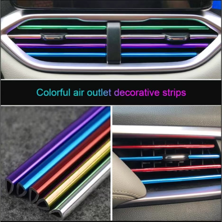 Colourful Lining Strip Car Aircond Air Cond Vent Interior Lining Strip ...