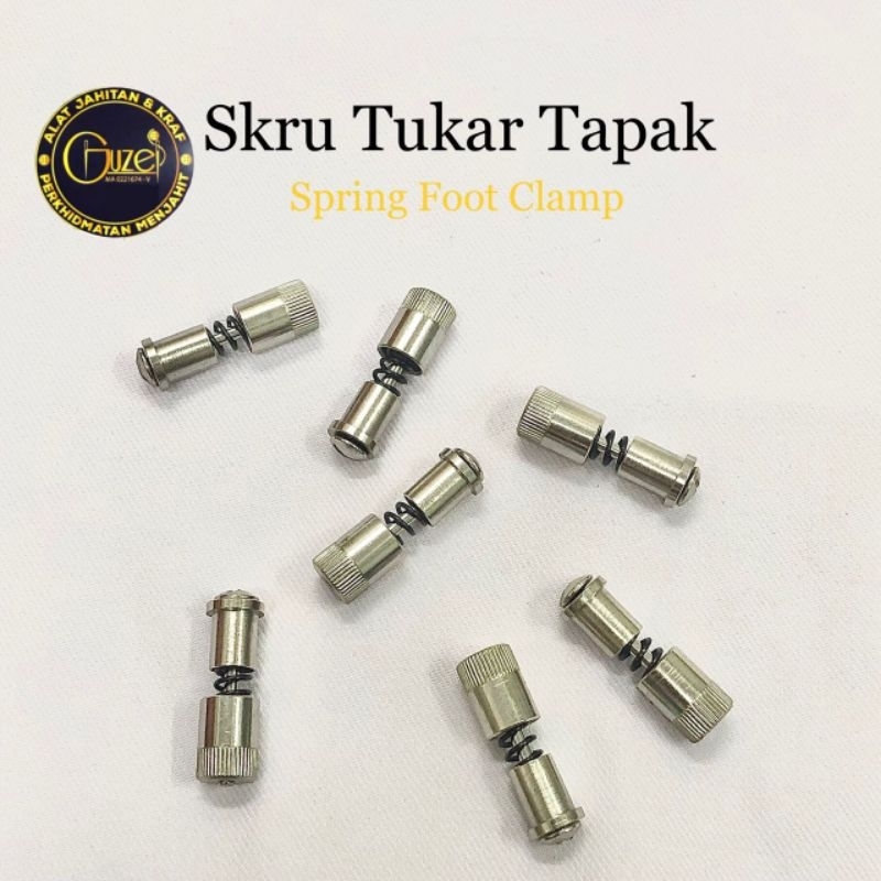 Spring Foot Clamp/Skru tapak Mesin/Skru tukar tapak/Mesin Industri ...