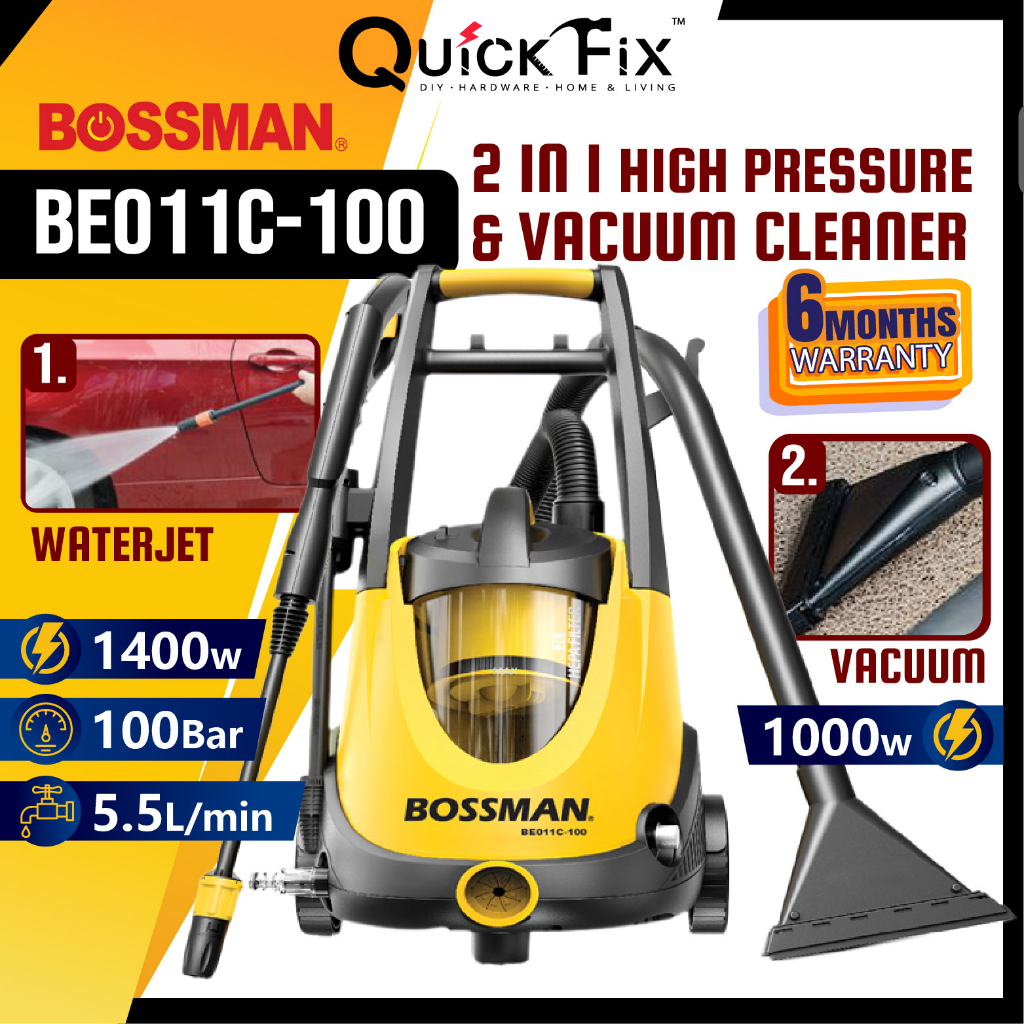 QuickFix [NEW] BOSSMAN 2 IN 1 Waterjet High Pressure Cleaner Water Jack ...