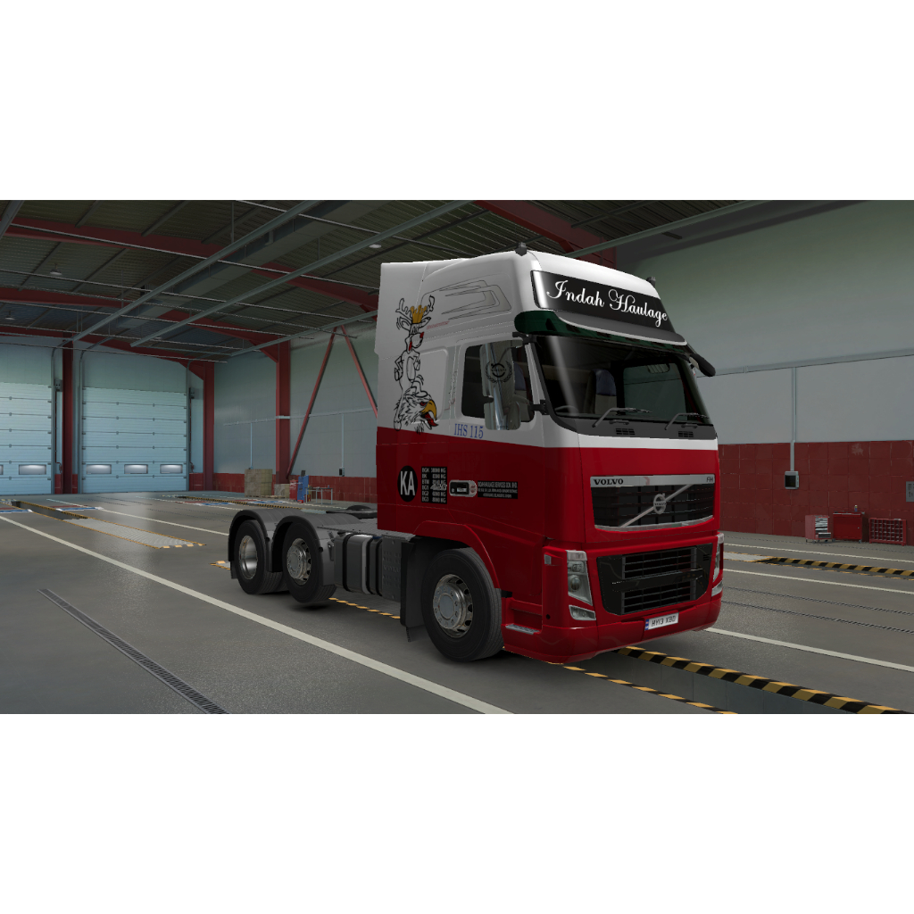 Euro Truck Simulator 2 ETS2 Volvo FH Classics Skin [Indah Haulage ...