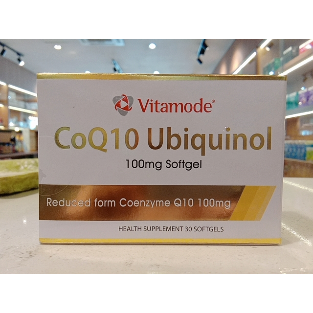 VITAMODE CO Q10 UBIQUINOL 100MG 30'S | Shopee Malaysia