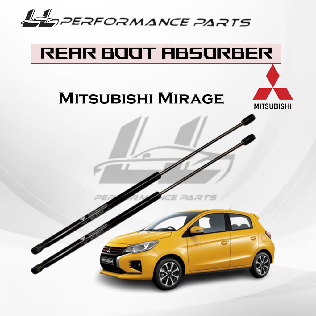 Mitsubishi Mirage Rear Bonnet Damper Rear Boot Absorber Right Left Gas ...