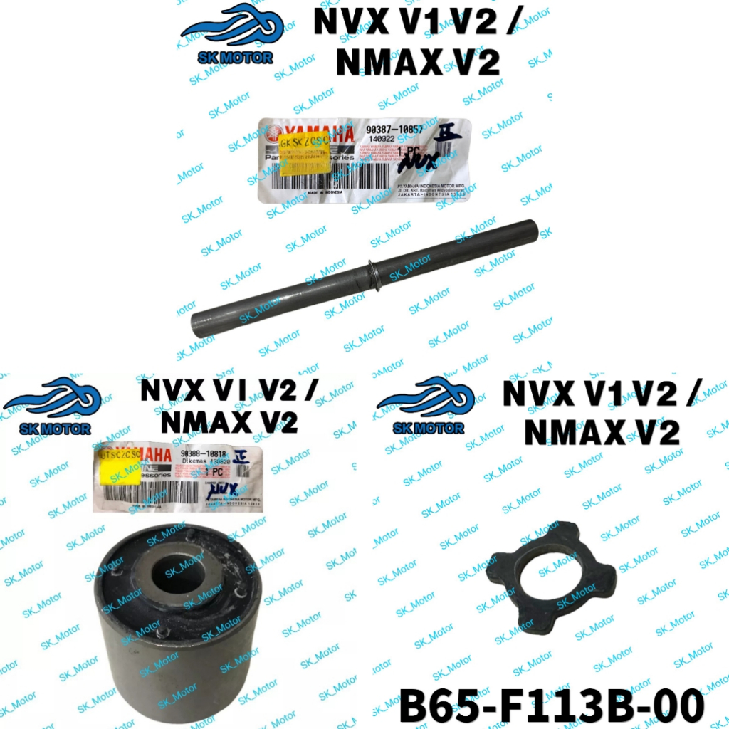 Yamaha NVX 155 N MAX V1 V2 Original Engine Mounting Bush Bracket Lower ...