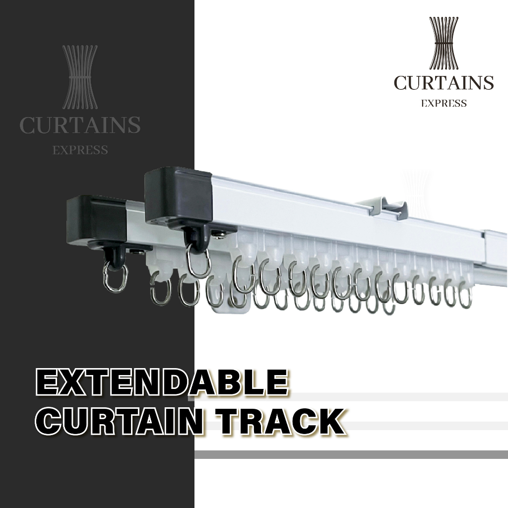 Extendable Track / Adjustable Curtain Rail / Aluminium Curtain Rail ...
