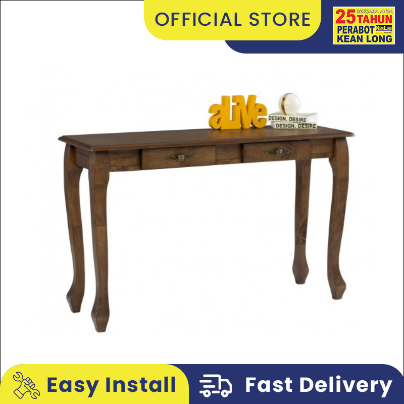 KLSB Console Table Drawer / Kayu Meja Konsol Tepi / Meja Tepi Laci ...