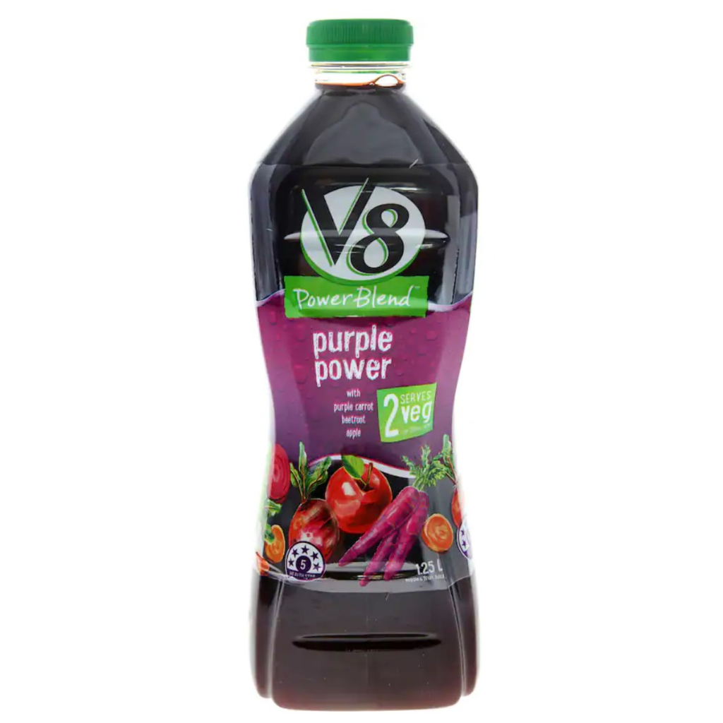 Campbell's V8 Power Blend Healthy Greens with Apple, Yellow Carrot ...