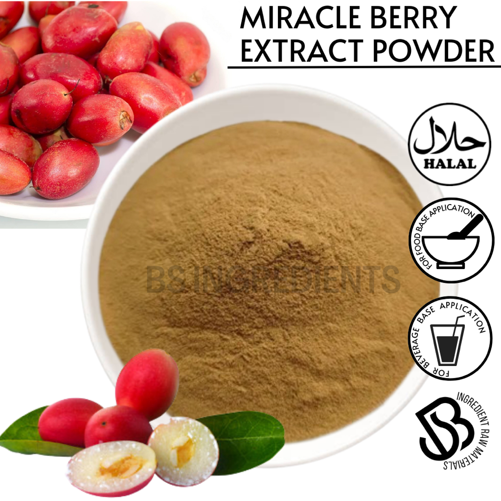 Miracle Berry Extract Powder/ Buah Ajaib , Miracle Frui , Miraculuos ...